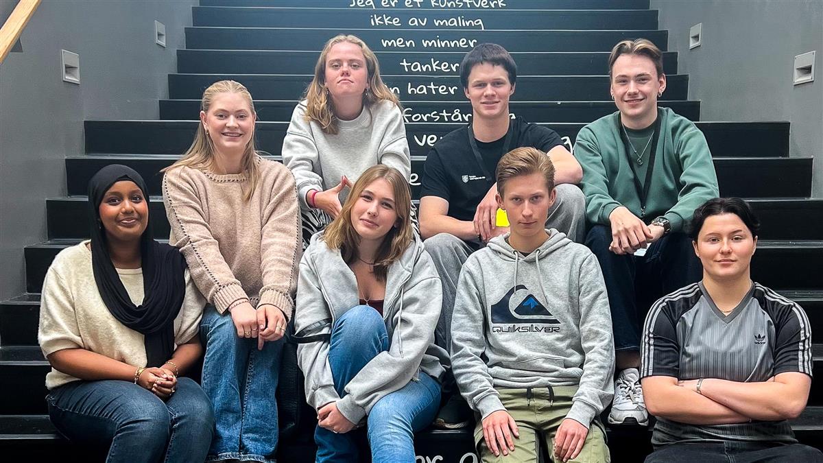 Møt Tangens nye SOME-redaksjon - Tangen videregående skole